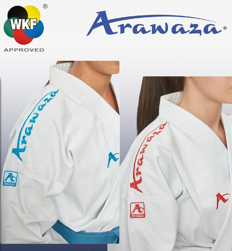 Kimono Arawaza Kata Deluxe Evo Première League WKF approved | Achetez ...
