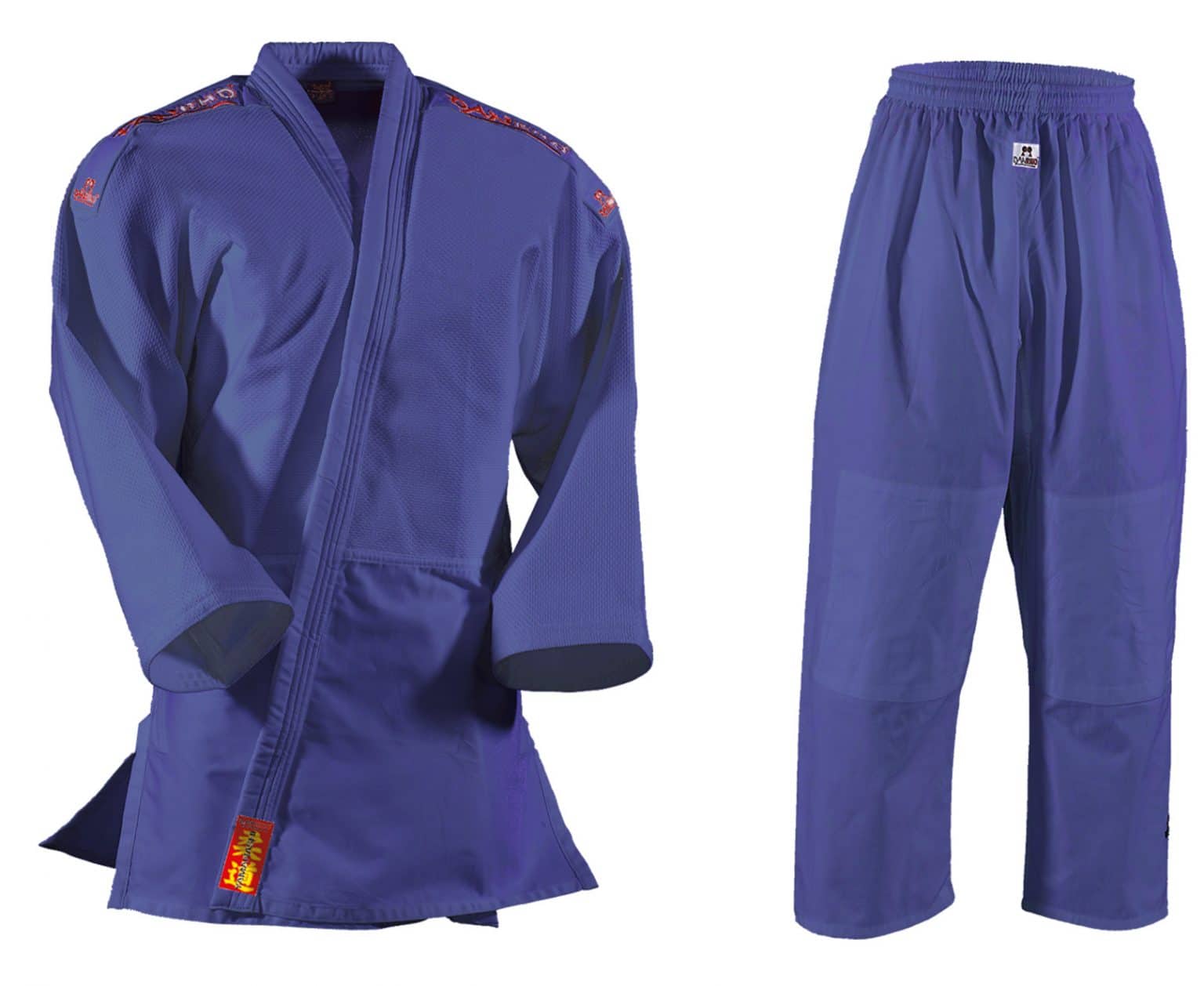 Kimono Judo Yamanashi Avec Bandes épaules Bleu - Danrho - Karate-gi